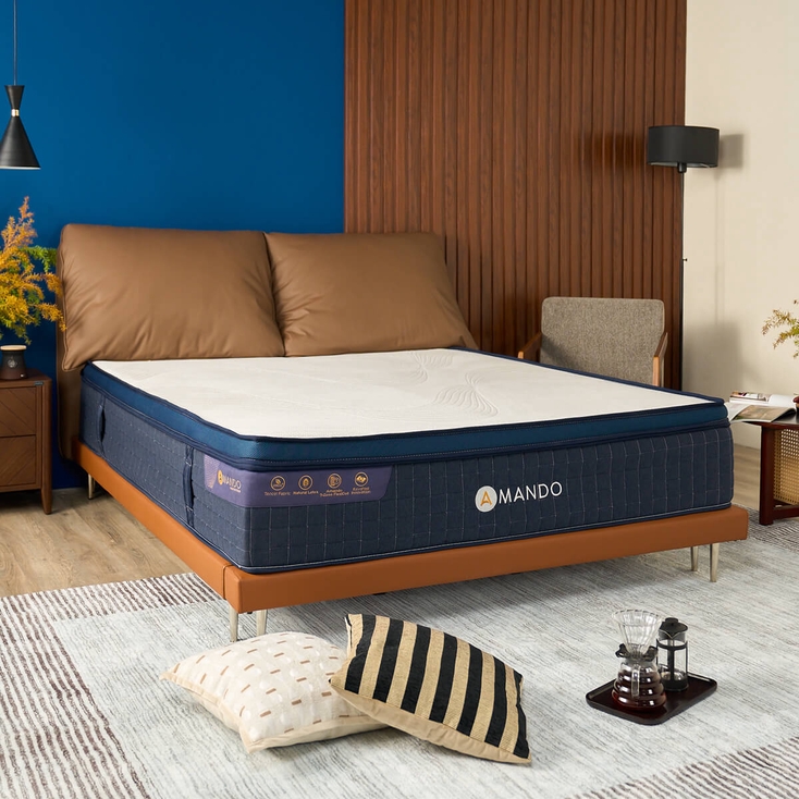 Nệm lò xo Amando Innovation 7 vùng linh hoạt - Vua Nệm